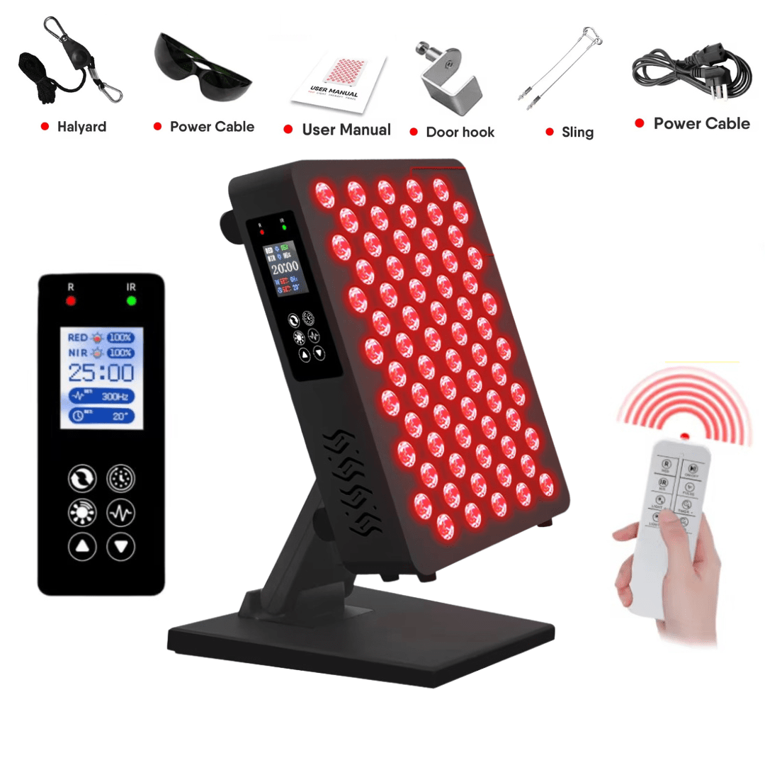 350W 70 High-output 5W LEDs Red & Near-Infrared Light Panel – aussie ...